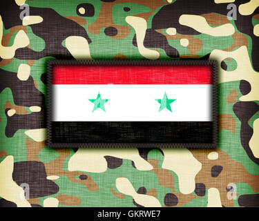 Amy camouflage uniform, Syria Stock Photo - Alamy