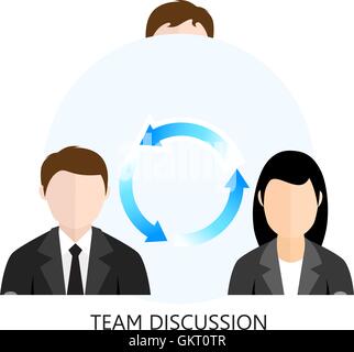 Team people icon communication business. Vector eps10 Stock Vector ...