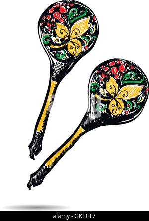 Russia spoon Stock Vector Image & Art - Alamy