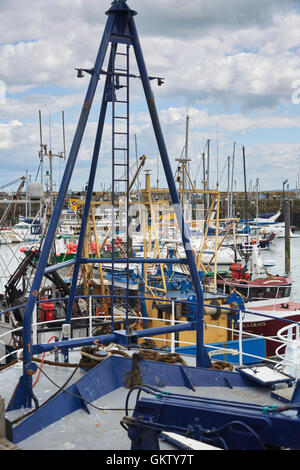 fishing trawler superstructure Stock Photo - Alamy