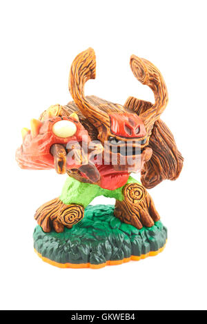 Tree Rex One Of The Many Characters In The Skylanders Video Game Stock ...