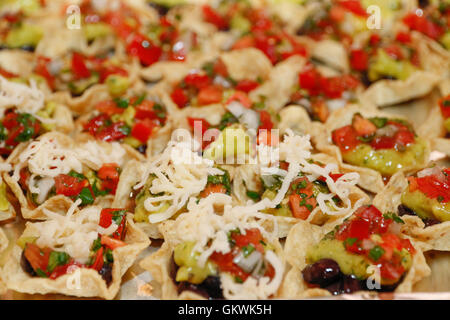 Min open faced taco idea Stock Photo - Alamy