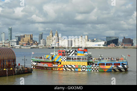 Liverpool Birkenhead Mersey Ferries Woodside Ferry Terminal Merseyside ...