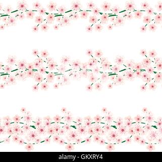 Spring blossom border Stock Vector Image & Art - Alamy