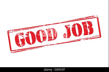 good job stamp. good job rectangular sign isolated on transparent ...