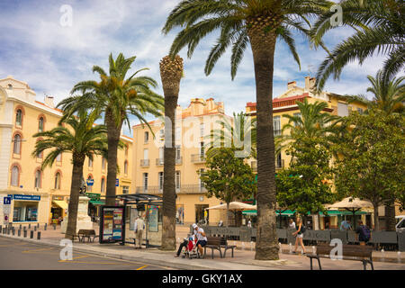 The Place Arago in Perpignan, France Stock Photo - Alamy
