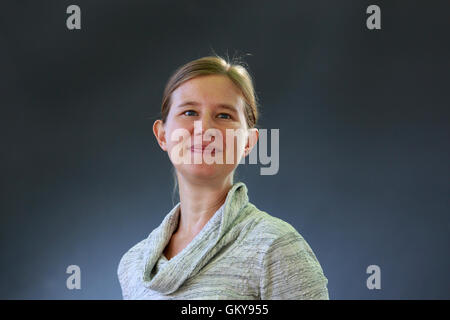 Eula Biss, the American writer, at the Edinburgh International Book ...