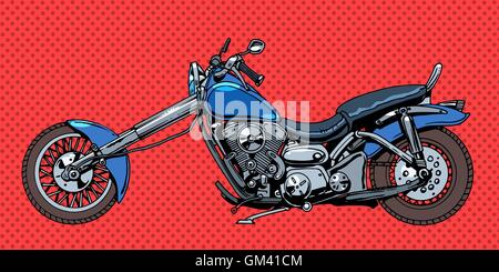 Vintage motorcycle cartoon illustration Stock Vector Image & Art - Alamy