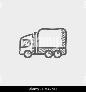 truck delivery vehicle icon vector illustration design Stock Vector ...