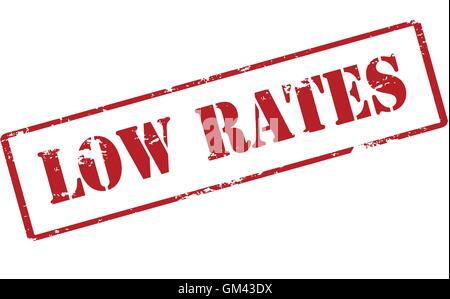 Low Rates rubber grunge stamp seal vector Stock Vector Image & Art - Alamy