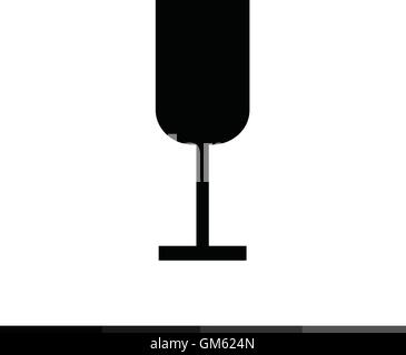 Wine Cup icon Illustration design Stock Vector Image & Art - Alamy
