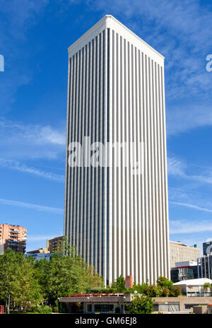 Torre Picasso, Picasso Tower, is a skyscraper in Madrid, designed by ...