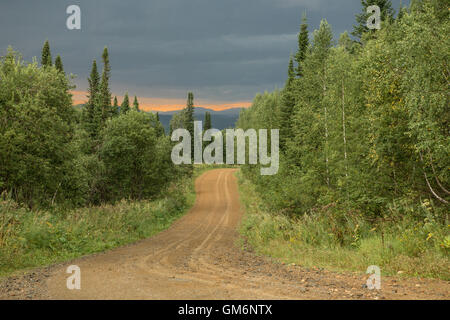 Sunset after a heavy rain in St. Petersburg Stock Photo - Alamy