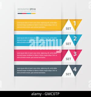 triangle Modern infographics banner Stock Vector Image & Art - Alamy