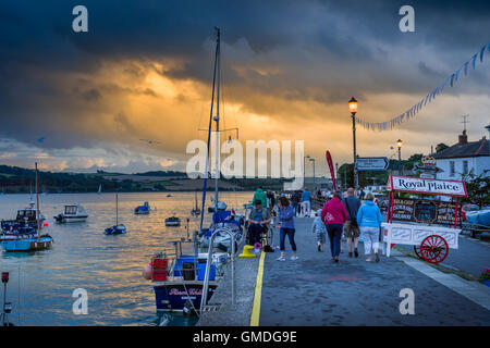 UK Devon Appledore The Quay Stock Photo - Alamy