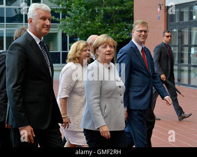 Germany Chancellor Angela Merkel and Rector of the KU Leuven university ...