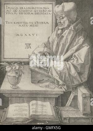 Portrait of Erasmus, Albrecht Dürer, 1526 Stock Photo - Alamy