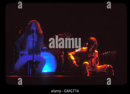 LED ZEPPELIN performing live at The Fabulous Forum in Inglewood, CA USA ...