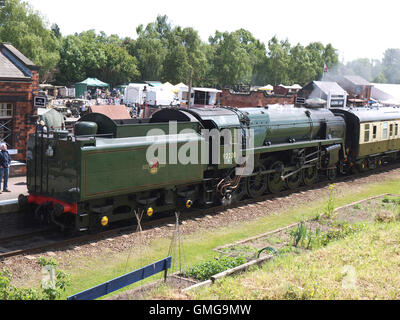 The last steam locomotive built for British Railways Evening Star at ...