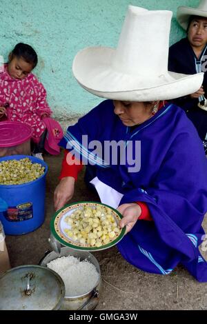 Mote (corn ) - Agricultural fair - Fiestas de la Virgen del Carmen and ...