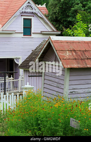 Blum House, Heritage Park, Dallas, Texas, USA Stock Photo - Alamy