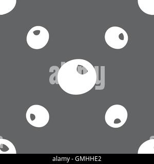 number zero icon sign. Seamless abstract background with geometric ...