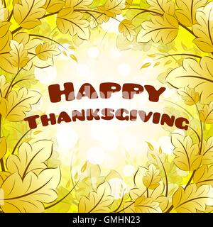 happy thanksgiving day card with pumpkin Stock Vector Image & Art - Alamy