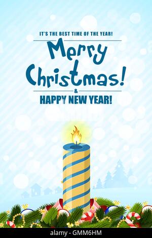 Bright Christmas Background. Holiday Merry Christmas background ...