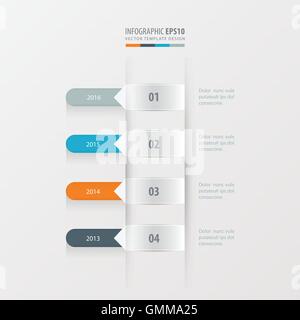 timeline template yellow, blue, pink color Stock Vector Image & Art - Alamy