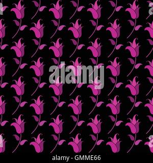 Seamless purple small flower pattern. Decoration beautiful background ...