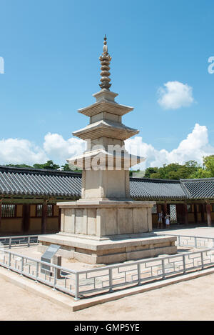 Seokgatap, Bulguksa Temple, Gyeongju, South Korea Stock Photo - Alamy