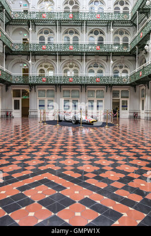 Interior of the Hop Exchange with a replica of the 1966 Indianapolis ...