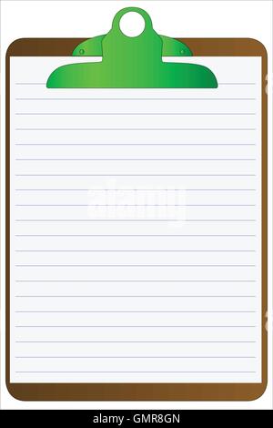 Note paper, ready for your message. Vector illustration Stock Vector ...