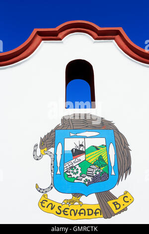 Ensenada Coat of Arms, Baja California, Mexico Stock Photo - Alamy