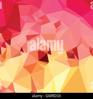 Rose Bonbon Pink Abstract Low Polygon Background Stock Vector Image ...