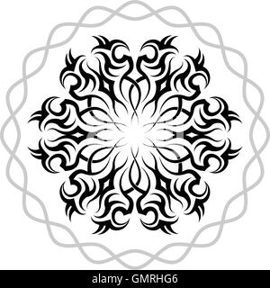 Tribal Tattoo Circular Stock Vector Image & Art - Alamy