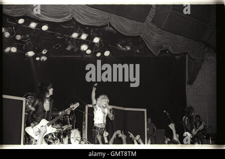 MOTLEY CRUE performing live at The Country Club in Reseda, CA USA in ...