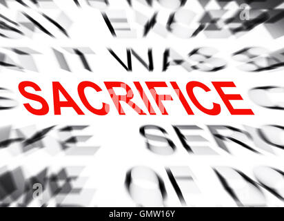 Dictionary word sacrifice Stock Photo: 59687859 - Alamy
