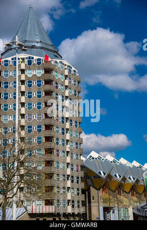 Architecture of Cube Houses, Rotterdam, Holland Stock Photo - Alamy
