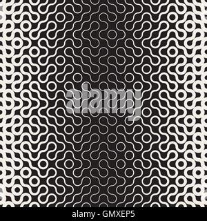 Geometric line halftone pattern with gradient effect. Template for ...