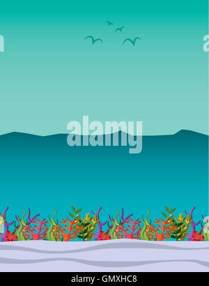 seabed landscape isolated icon Stock Vector Image & Art - Alamy