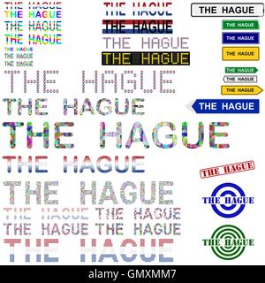 Den Haag (The Hague) text design set Stock Vector Image & Art - Alamy