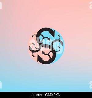 M letter logo minimalistic, flat and modern Stock Vector Image & Art ...