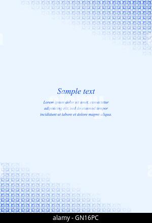 Blue page corner design template Stock Vector Image & Art - Alamy