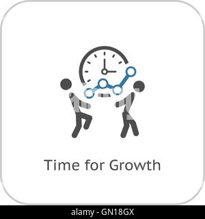 Grow up chart icon, simple style Stock Vector Image & Art - Alamy