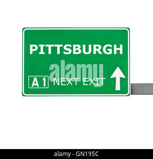 Welcome to Pennsylvania state concept on road sign Stock Photo - Alamy