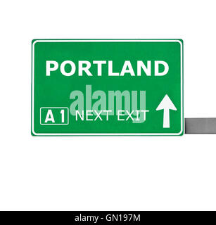 Welcome to Portland Oregon Stock Photo - Alamy