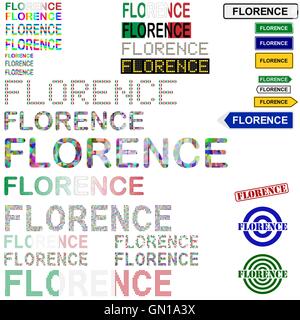 Font design for Firenze illustration Stock Vector Image & Art - Alamy