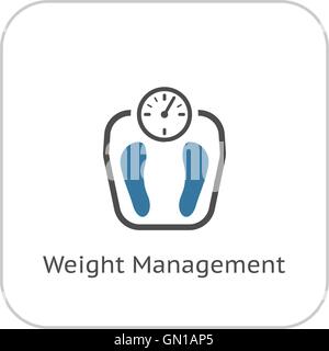 Weight Management Icon. Flat Design Stock Vector Image & Art - Alamy