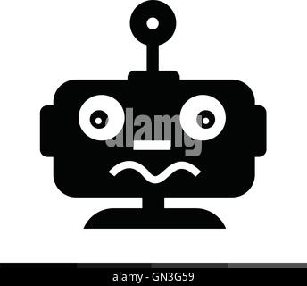 Robot emotion icon illustration design Stock Vector Image & Art - Alamy